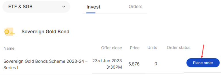 How To Buy sovereign gold bonds From Zerodha - BankingTricks